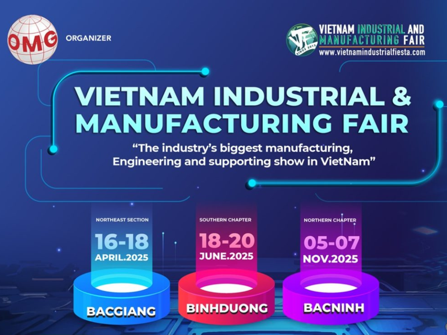 Vietnam Industrial & Manufacturing Fair (VIMF) 2025 - Binh Duong | Singapore Pavilion ...